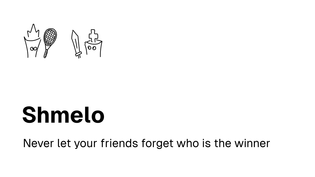 Shmelo - Game Tracker & Scoreboard App